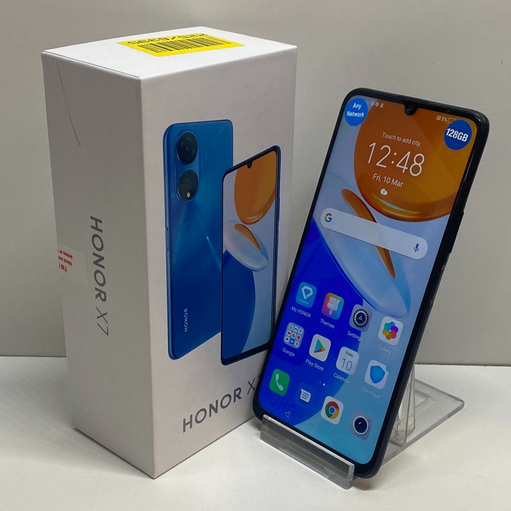 Pre-owned Honor X7 Unlocked Model CMA-LX1 128GB Midnight Black Boxed ...